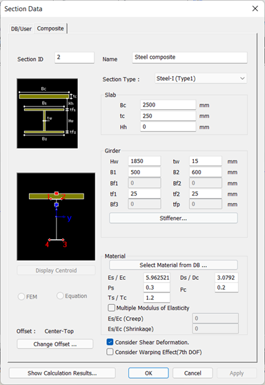 Differential Shrinkage in midas Civil Differential Shrinkage in midas Civil